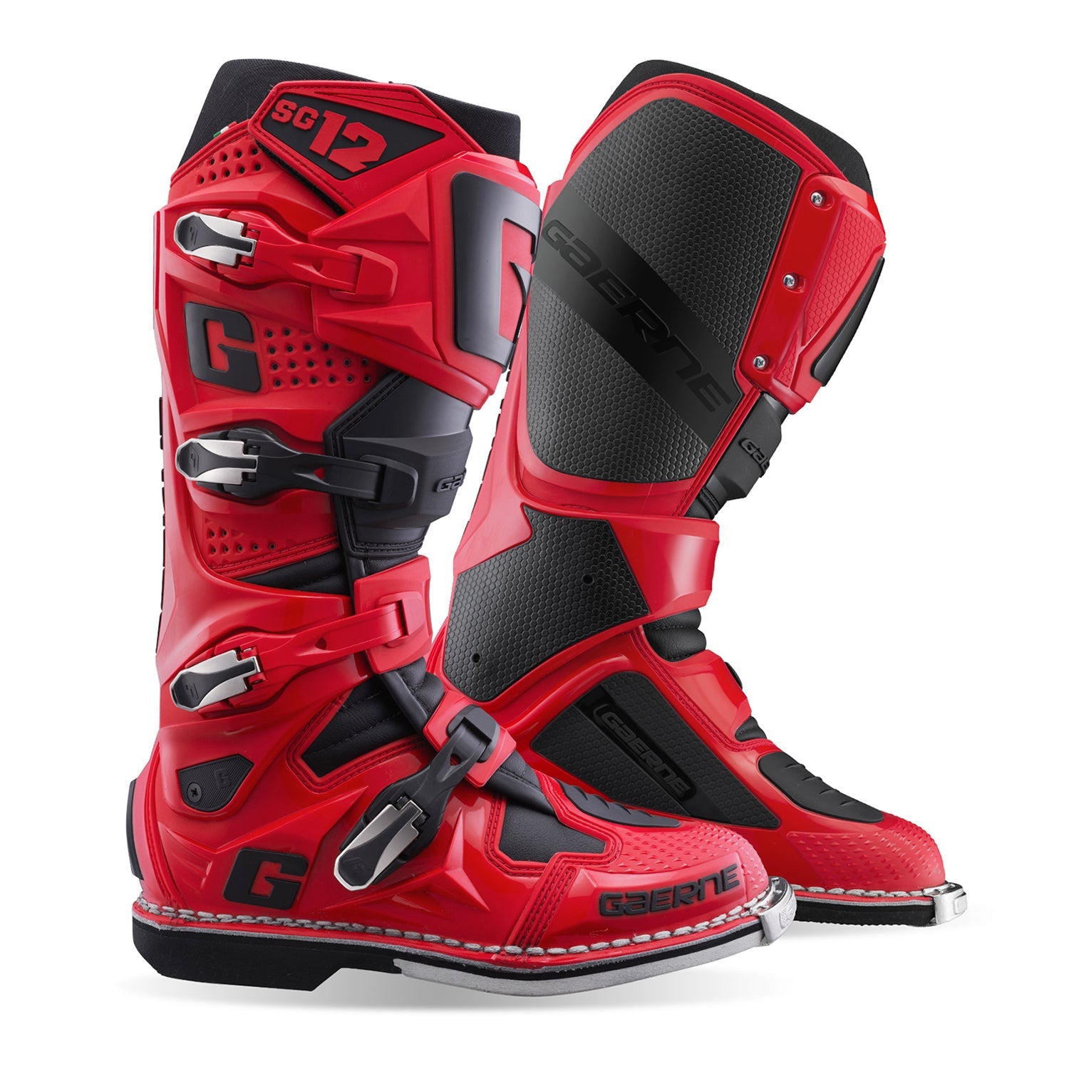 BOTA GAERNE SG12 ROJO NEGRO